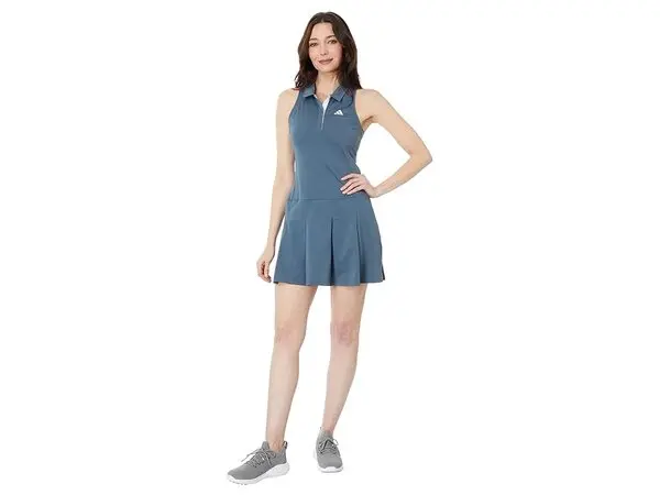 Adidas Ultimate365 Pleated Golf Dress Clothing Semi Blast - Pink