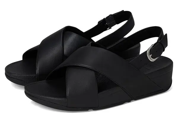 Fitflop Lulu Leather Cross-back Strap Sandals