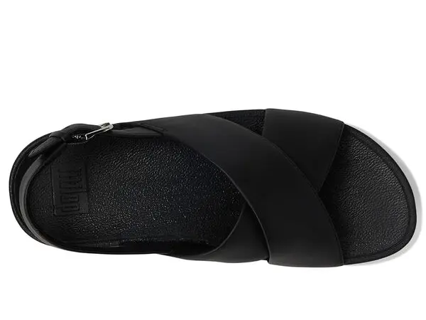 Fitflop Lulu Leather Cross-back Strap Sandals
