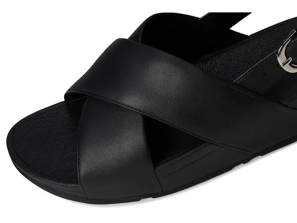 Fitflop Lulu Leather Cross-back Strap Sandals