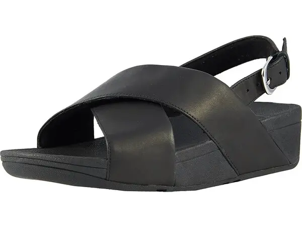 Fitflop Lulu Leather Cross-back Strap Sandals