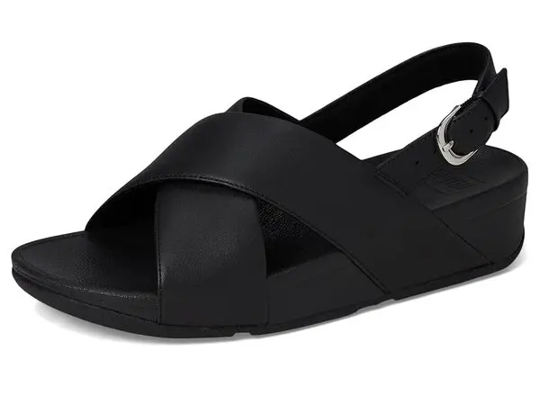 Fitflop Lulu Leather Cross-back Strap Sandals
