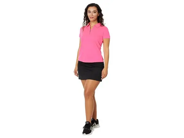 Adidas Performance Solid Short Sleeve Golf Polo Shirt Clothing - Pink