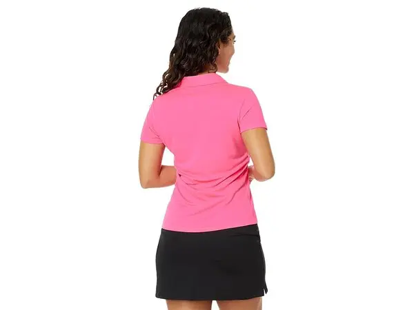 Adidas Performance Solid Short Sleeve Golf Polo Shirt Clothing - Pink