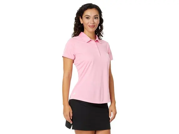Adidas Performance Solid Short Sleeve Golf Polo Shirt Clothing - Pink