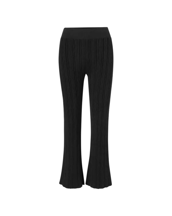 Veronica Beard Massaro Rib-knit Pants
