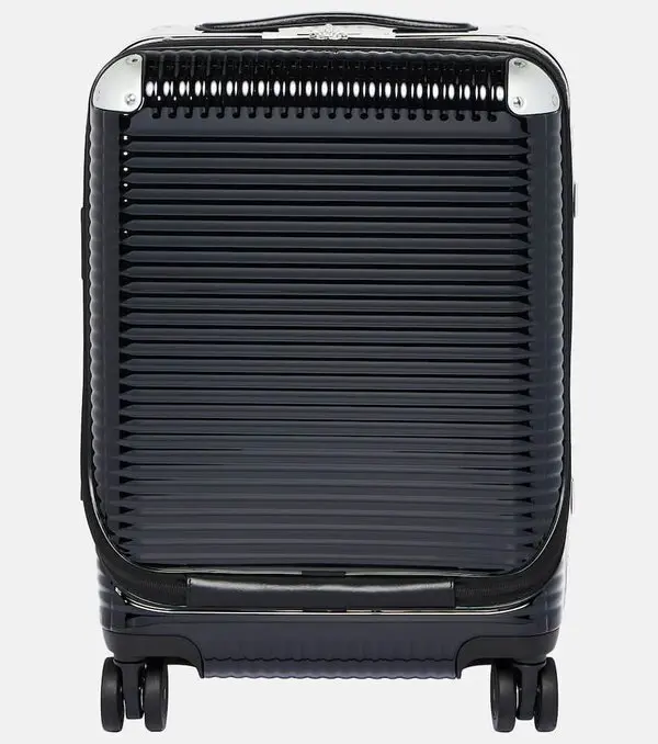 FPM MILANO Bank Light Spinner 53 Front Pocket Suitcase - Black