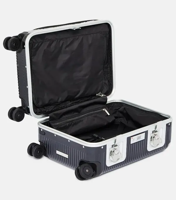 FPM MILANO Bank Light Spinner 53 Front Pocket Suitcase - Black