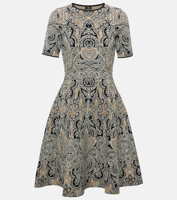 Etro Paisley Printed Minidress