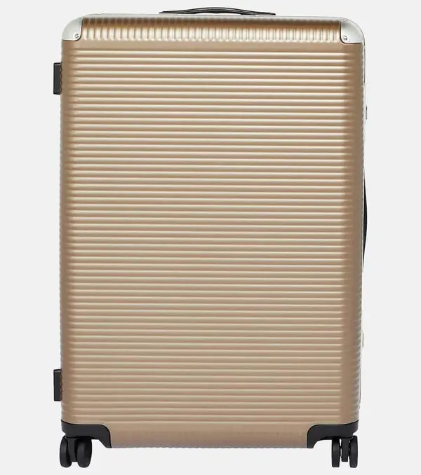FPM MILANO Bank Light Trunk On Wheels Suitcase - Brown