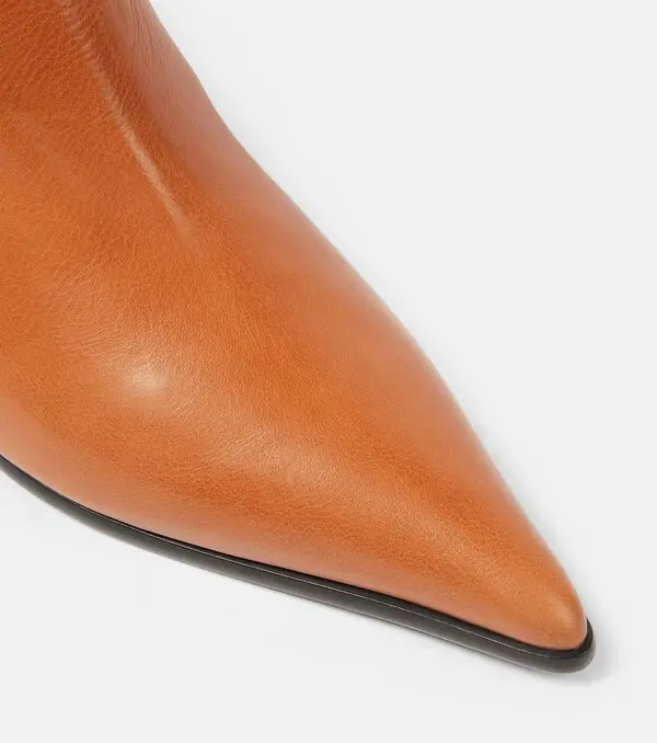 Paris Texas Ashley Leather Ankle Boots