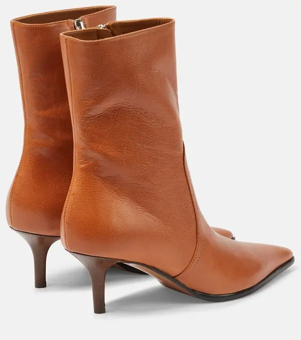 Paris Texas Ashley Leather Ankle Boots
