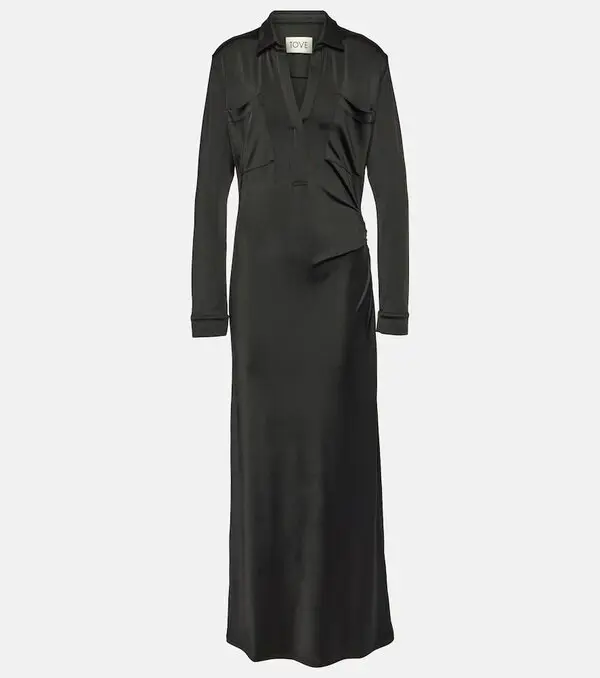 Tove Iana Maxi Dress - Black