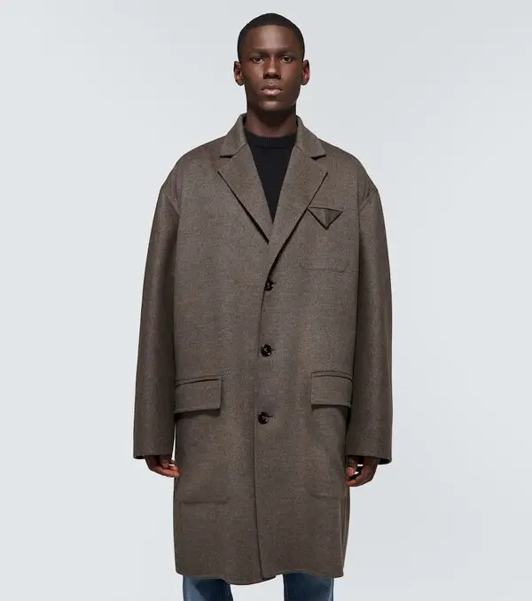 Bottega Veneta Wool And Cashmere Overcoat
