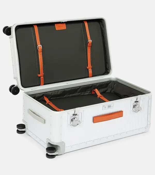FPM MILANO Bank Trunk Check-in Suitcase - Silver