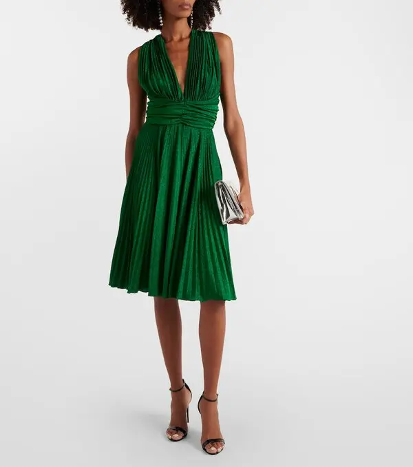 Dolce & Gabbana Pleated Mini Dress