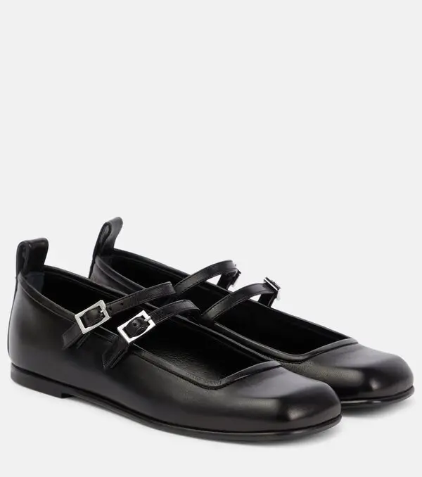 NODALETO Bulla Rina Leather Ballet Flats