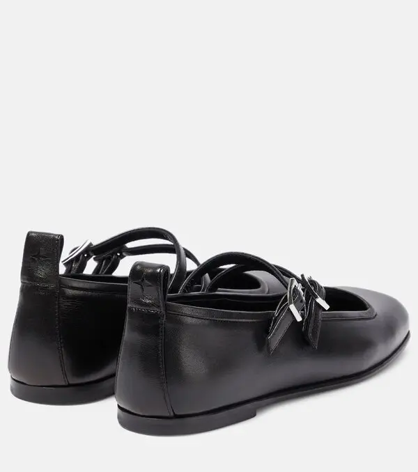 NODALETO Bulla Rina Leather Ballet Flats