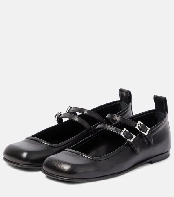 NODALETO Bulla Rina Leather Ballet Flats