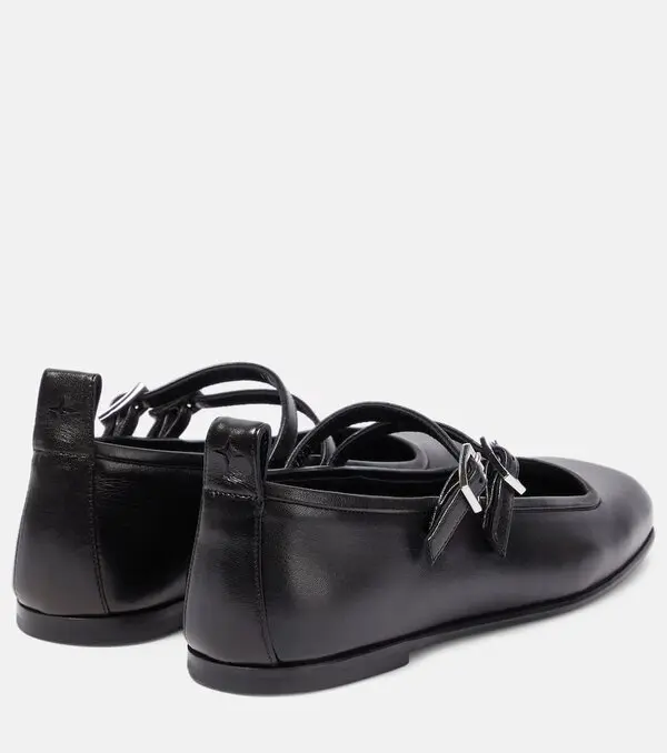 NODALETO Bulla Rina Leather Ballet Flats