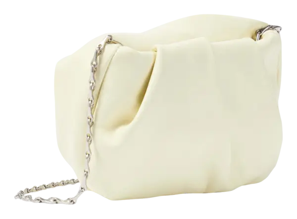 Burberry Rose Gathered Leather Clutch
