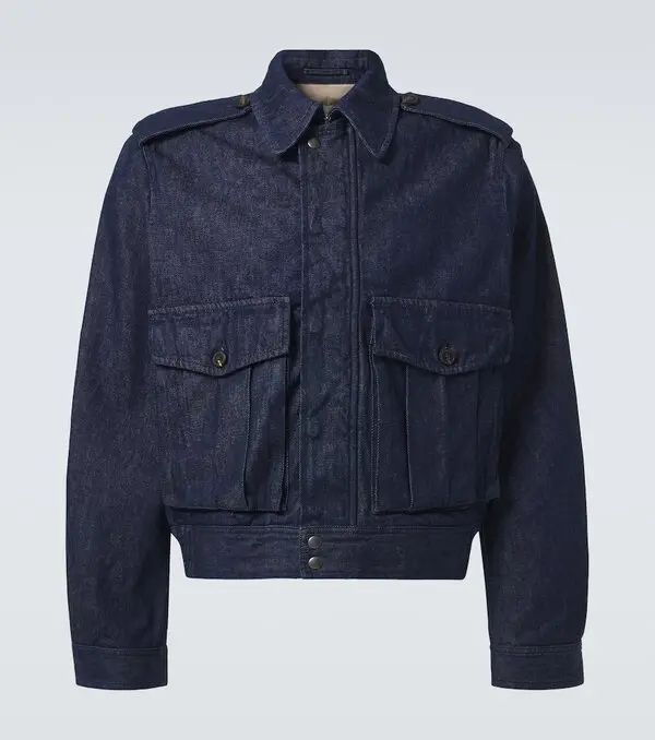 Dries Van Noten Denim Jacket - Blue