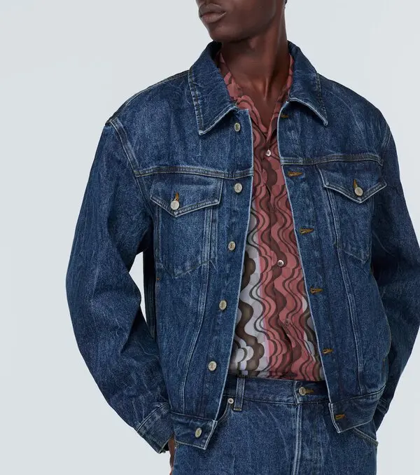 Dries Van Noten Indigo Denim Jacket