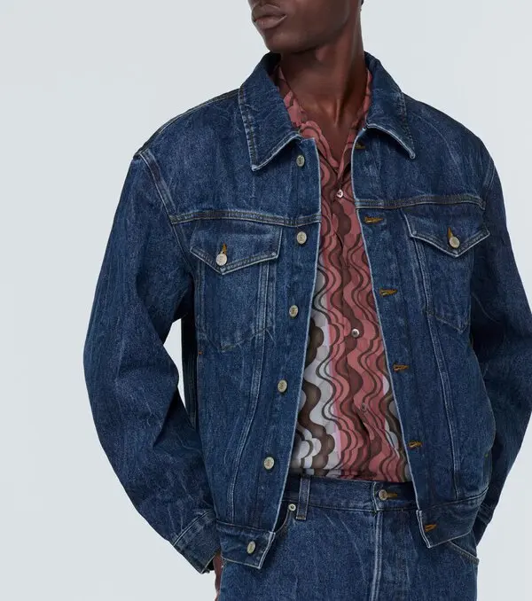 Dries Van Noten Indigo Denim Jacket