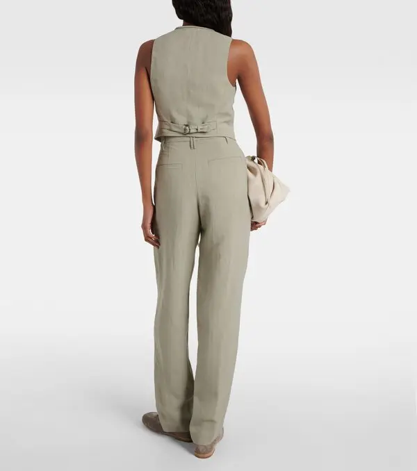 Brunello Cucinelli Single-breasted Vest - Grey