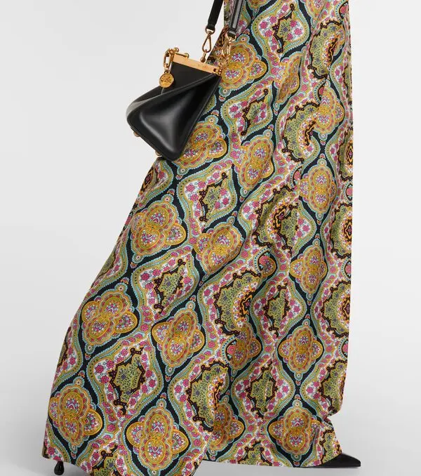Etro Printed Wide-leg Pants - Multicoloured
