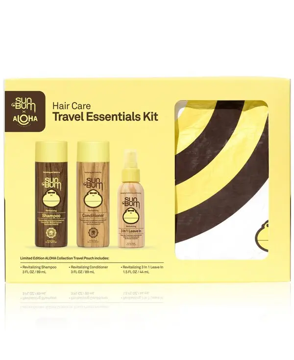SUN BUM 4-pc. Hair Care Travel Essentials Set - No Color