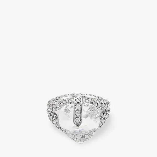 JIMMY CHOO Heart Double Ring