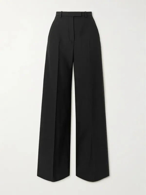 Loro Piana Merino Wool Flared Pants