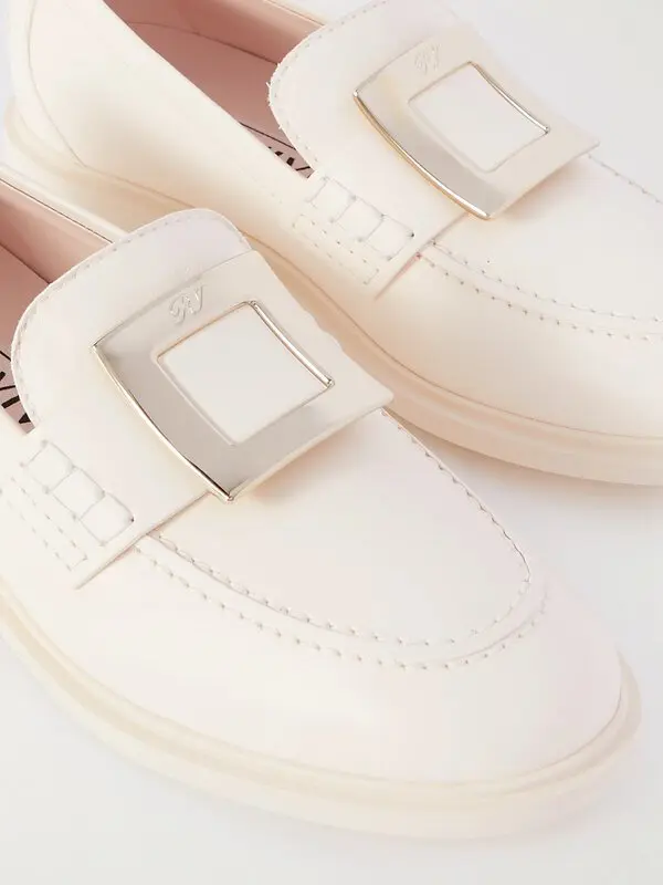 ROGER VIVIER Summer Leather Loafers