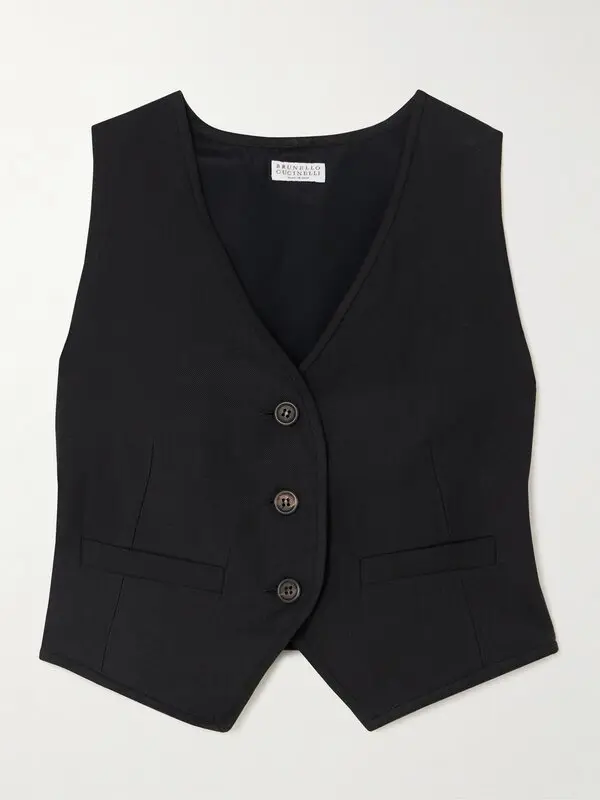 Brunello Cucinelli Twill Vest