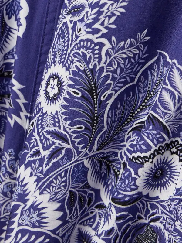 Etro Floral-print Midi Dress