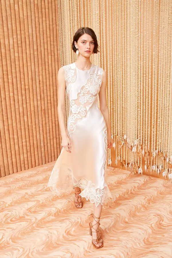 Ulla Johnson Kaia Dress - Cowrie | Editorialist
