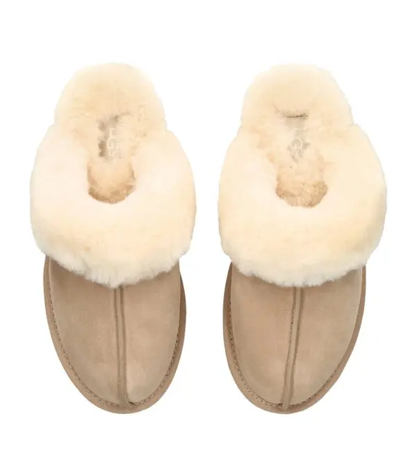 UGG Suede Scuffette Ii Slippers - Beige