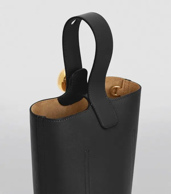 Loewe Leather Pebble Bucket Bag