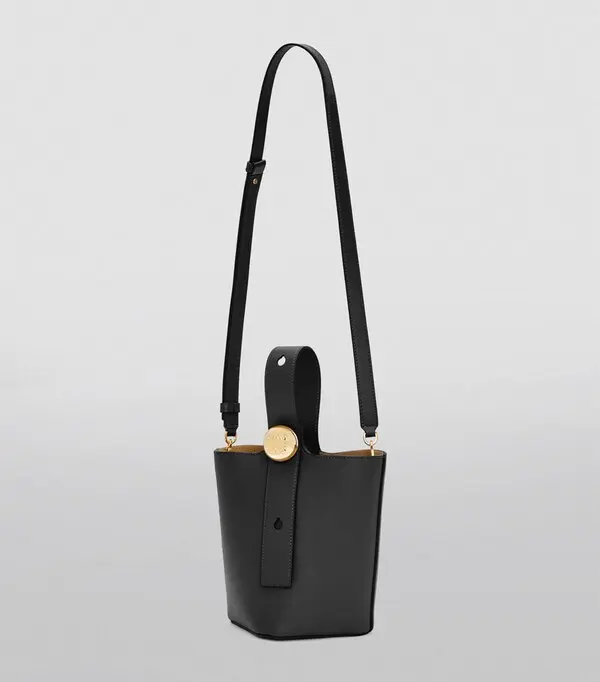Loewe Leather Pebble Bucket Bag