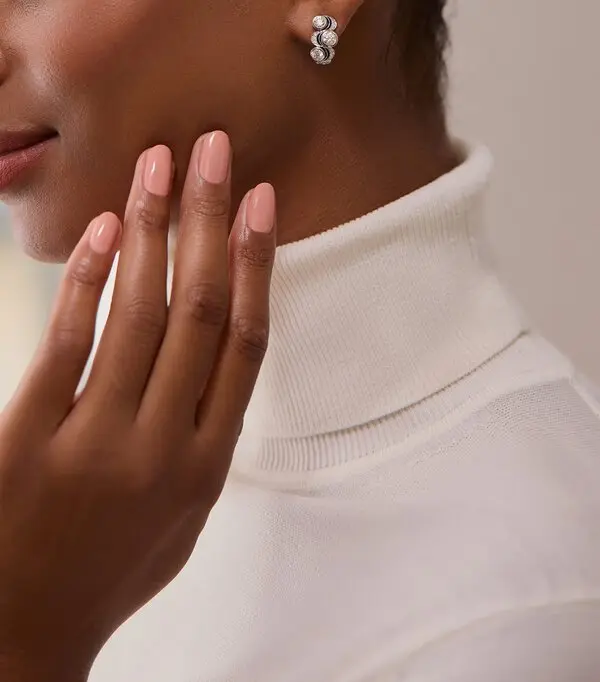 BOODLES Platinum Over The Moon Diamond Earrings