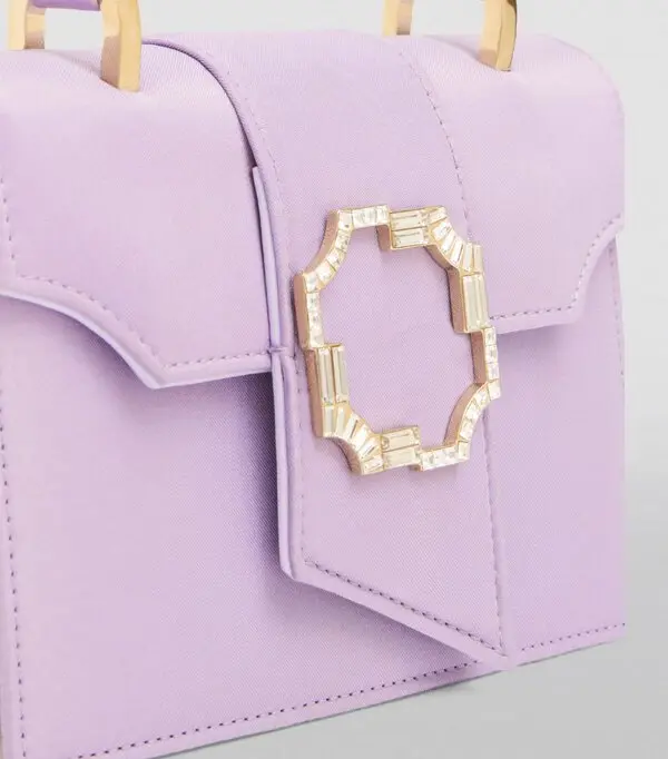 MALONE SOULIERS Mini Satin Audrey Top-handle Bag
