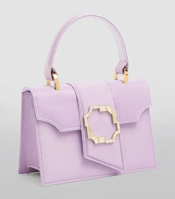 MALONE SOULIERS Mini Satin Audrey Top-handle Bag