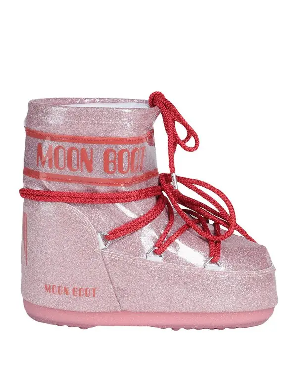Moon Boot Mb Icon Low Glitter Ankle Boots Size Plastic