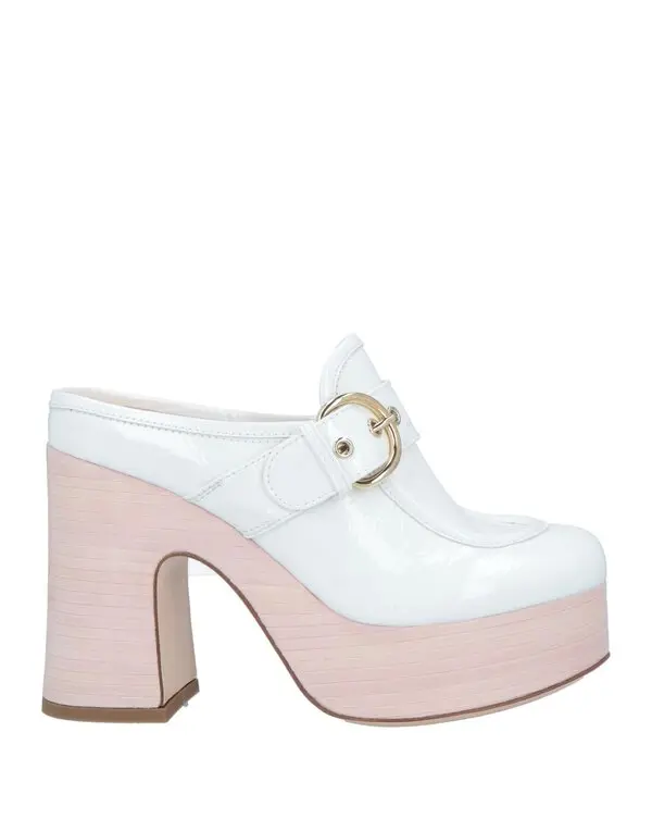 Agl Leather Clogs