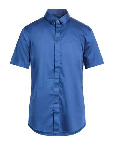Armani Exchange Shirt Size Cotton, Elastane - Blue