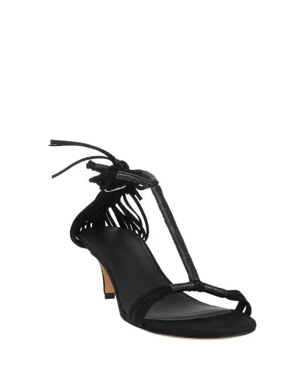 Isabel Marant Étoile Sandals Size Leather - Black