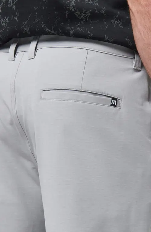Travis Mathew Open To Close Tech Chino Shorts - Heather Sleet