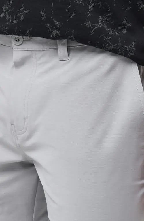 Travis Mathew Open To Close Tech Chino Shorts - Heather Sleet