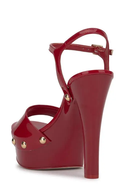 Jessica Simpson Calenta Platform Sandal - Red Muse